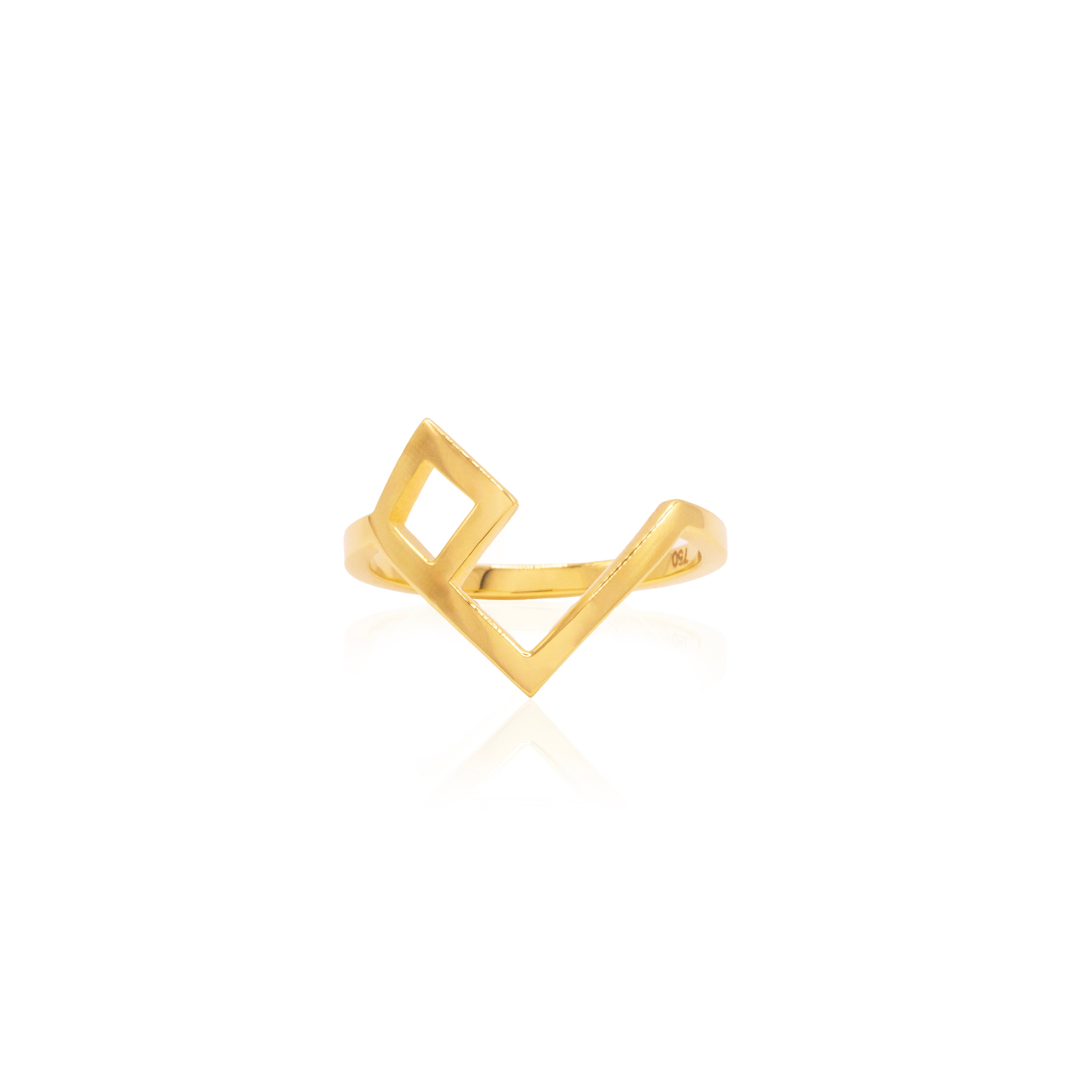 Golden Pulse Ring – Fabula Jewels